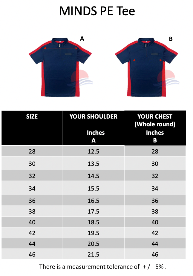 MINDS FERNVALE GARDENS SCHOOL PE T-Shirt